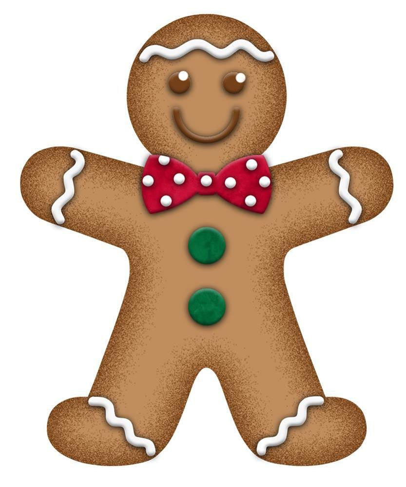 12" Embossed Metal Gingerbread Boy - MD055504 - The Wreath Shop