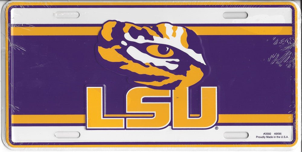 Louisiana State University LSU Novelty License Plate - LP-2592 - The ...